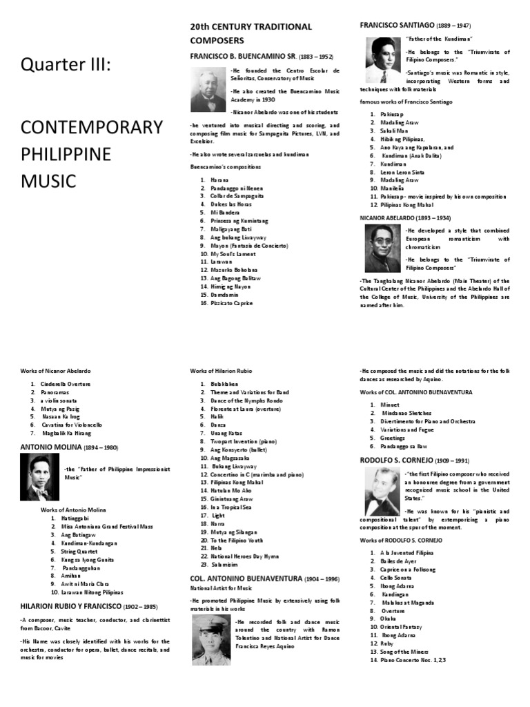 Music Lesson 3rd Grading G10 | PDF | Composers | Entertainment
