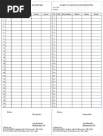 Horseshoes Score Sheet | PDF | Shoe | Footwear