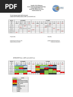 August-September Church Duty Roster | PDF | Foreign Language Studies ...