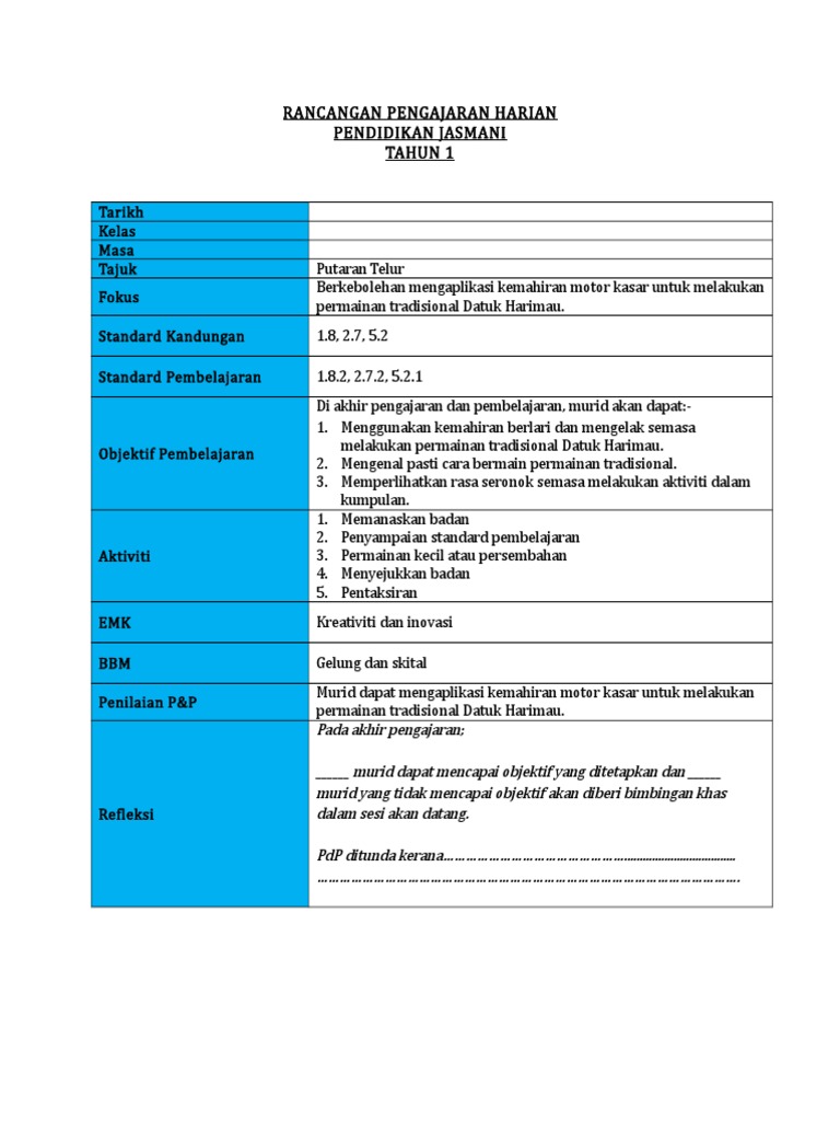 Pukul Berapa 'Datuk Harimau' | PDF