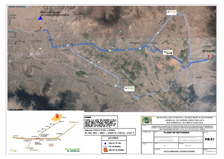 Plano Botadero Botadero | PDF