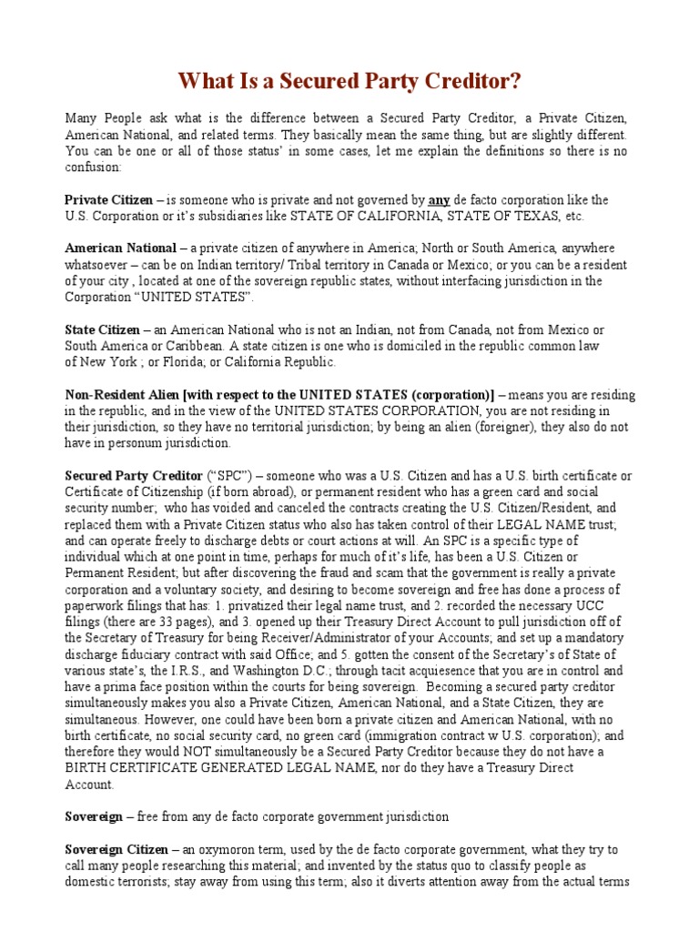 What Is A SPC Website Posting PDF | PDF | Trust Law | Foreclosure