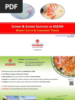 Surimi Flow Chart | PDF | Meat | Spawn (Biology)