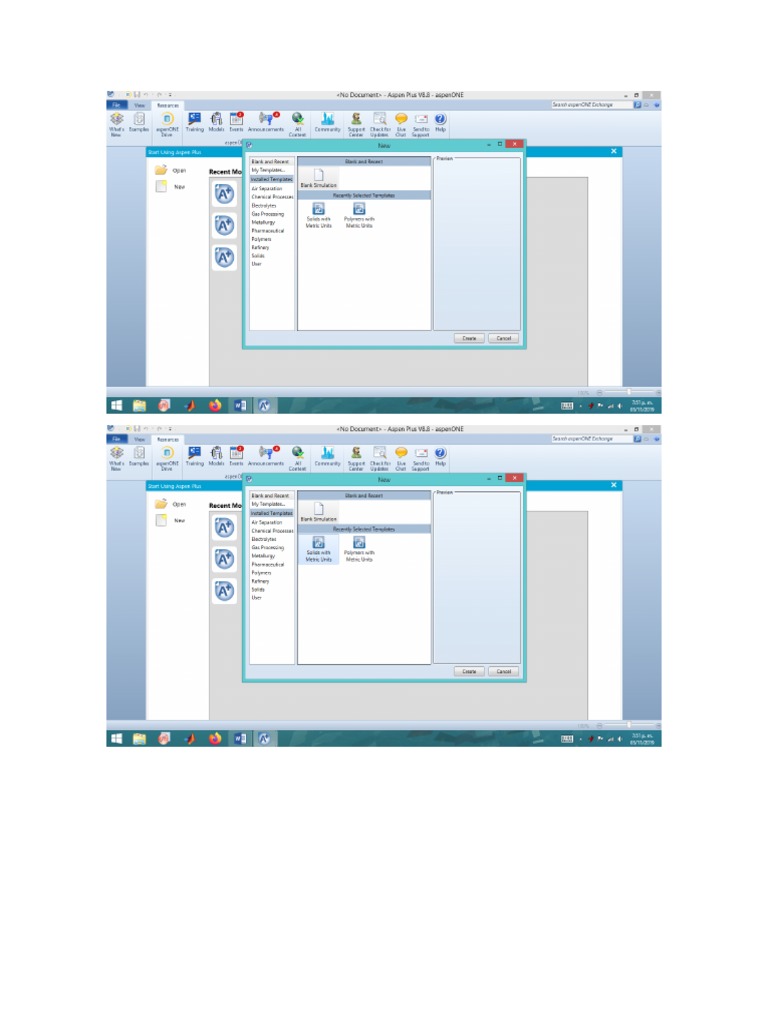 Filtro Aspen Plus | PDF