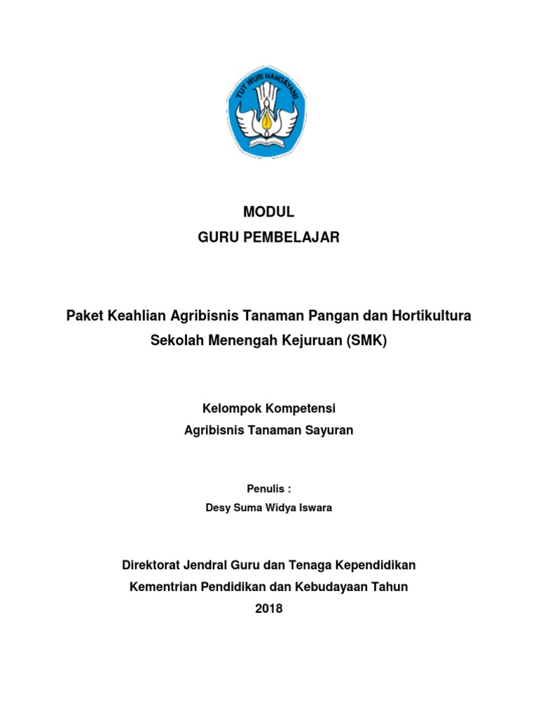 MODUL Pemasaran Sayuran | PDF