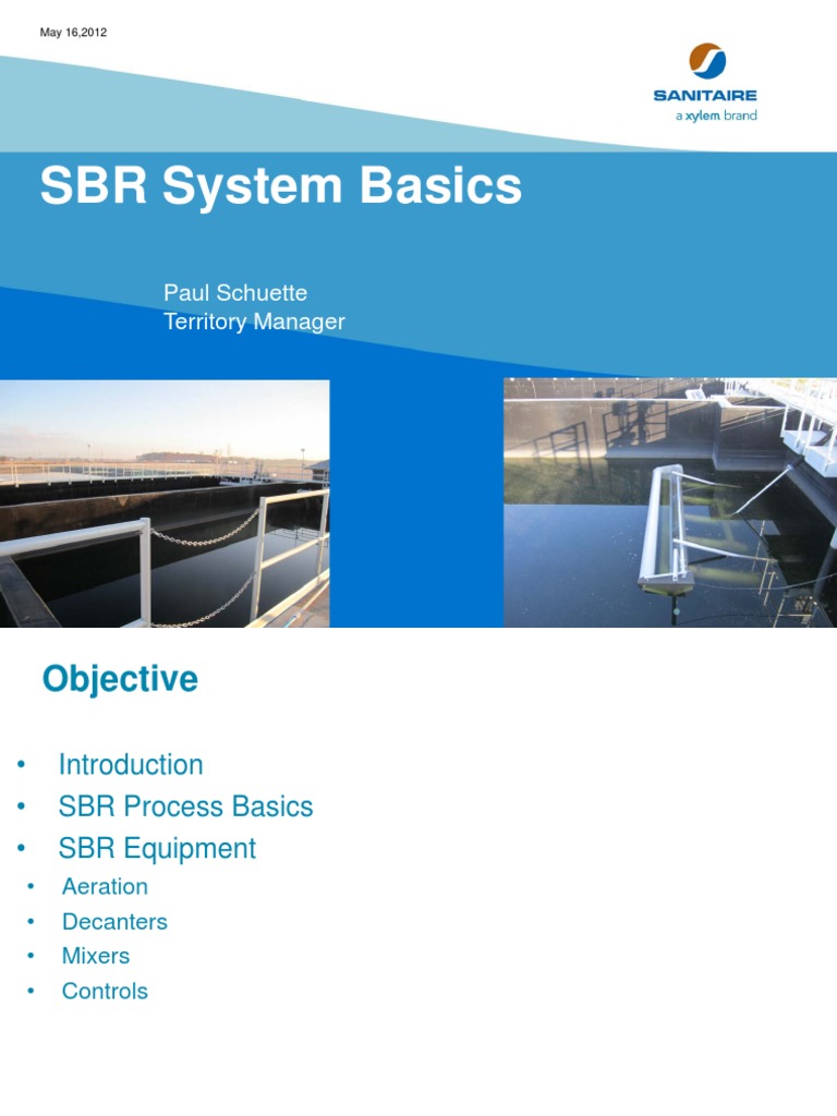 SBR System Overview and Equipment Guide | PDF | Pump | Chemical Engineering