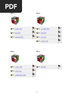 CFOP | PDF | Recreational Mathematics | Logic Puzzles