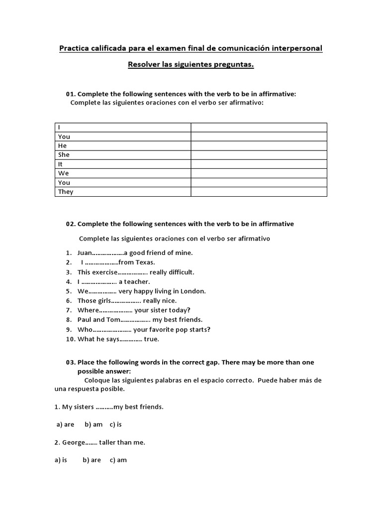 Práctica de Comunicación Interpersonal | PDF | Organismos