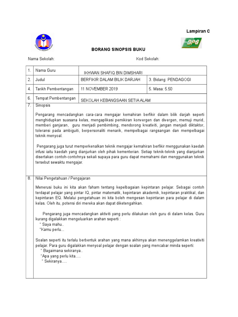 Book Reiview (Ladap) | PDF | Kesehatan Holistik