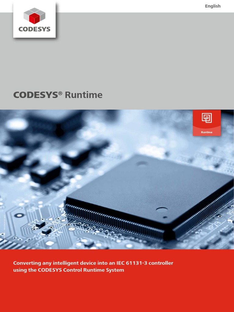 CODESYS Runtime en | PDF | Runtime System | Operating System