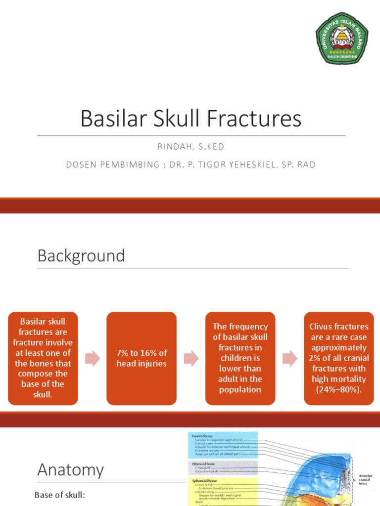 Basilar Skull Fracture | Download Free PDF | Skull | Ct Scan