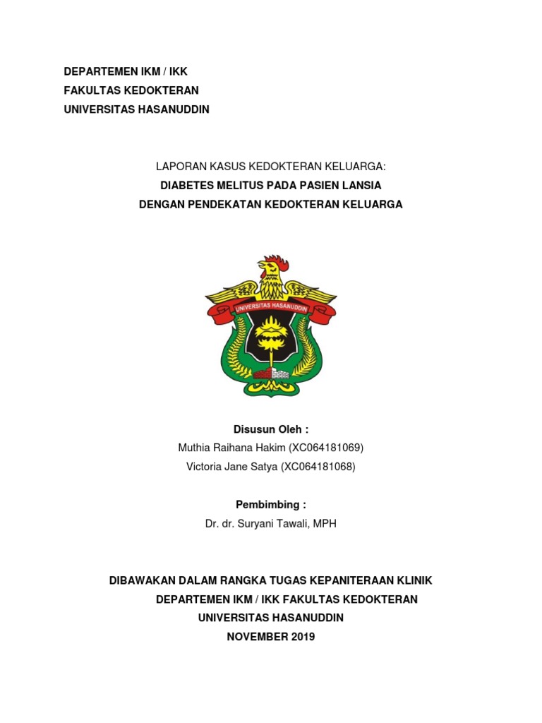 Lapsus DM | PDF | Kesehatan Holistik
