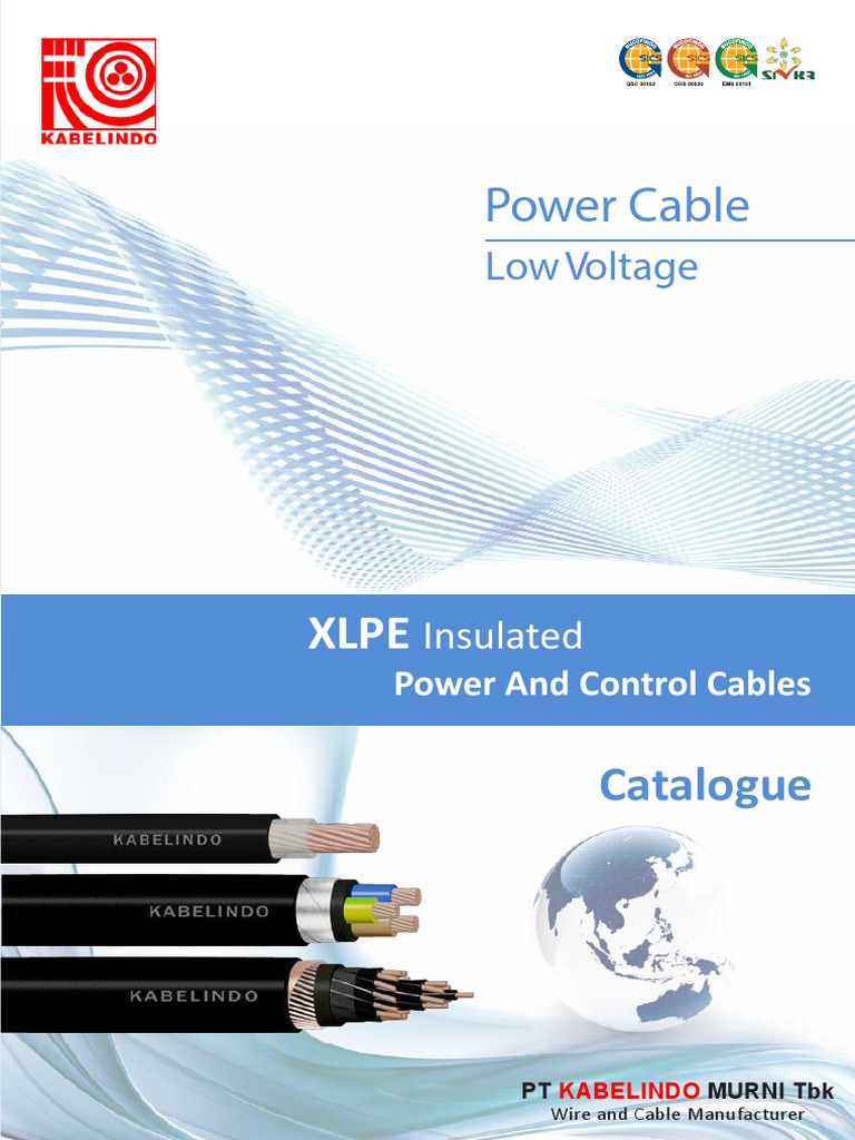 Power Cable: Catalogue | PDF | Electrical Resistance And Conductance | Alternating Current