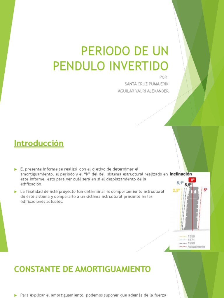 Periodo de Un Pendulo Invertido | PDF