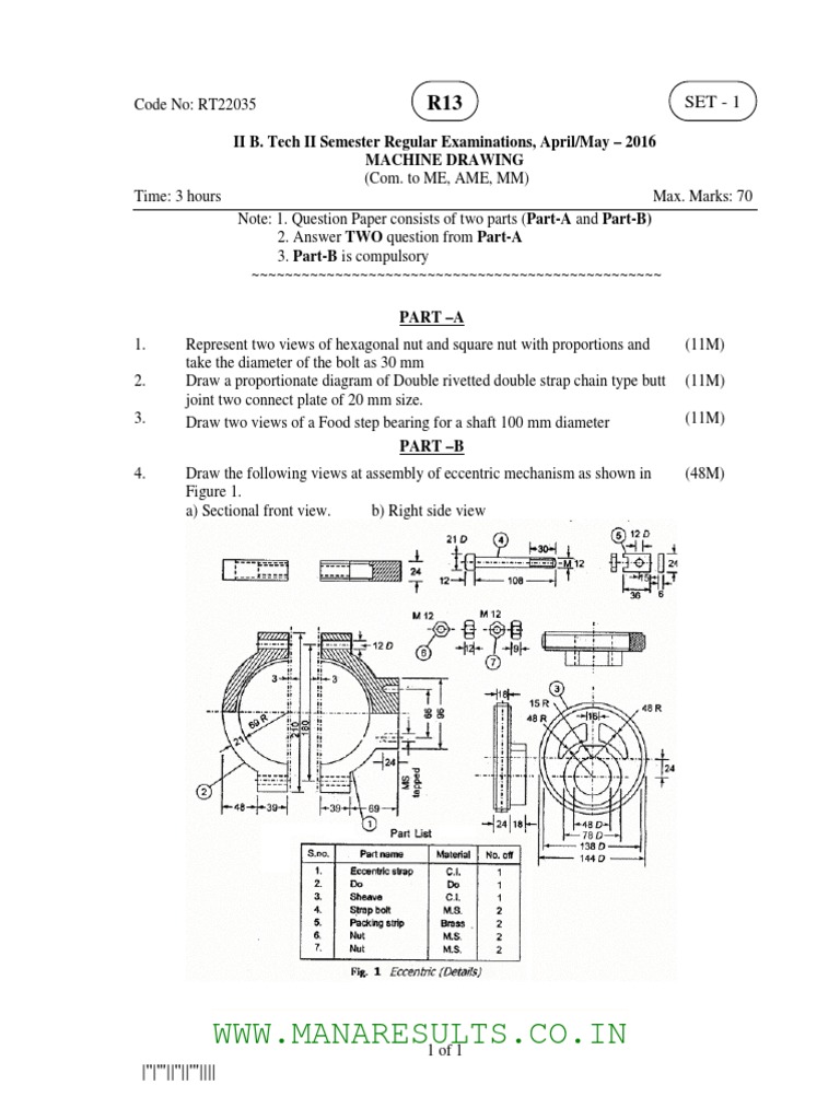 WWW - Manaresults.Co - In: II B. Tech II Semester Regular Examinations, April/May - 2016 Machine ...