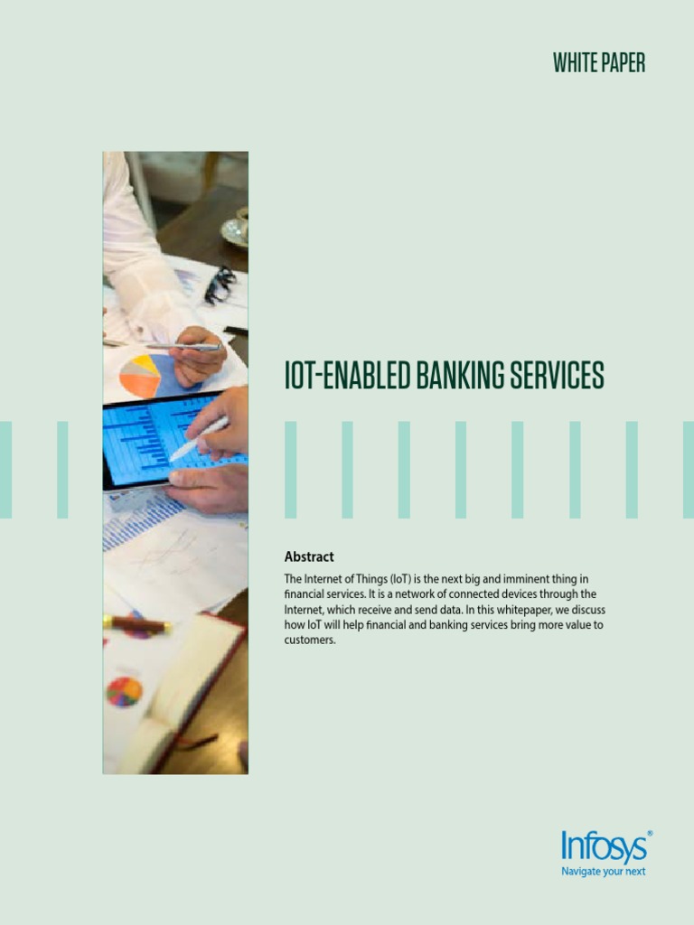 IoT Enabled Banking PDF | PDF | Internet Of Things | Automated Teller ...