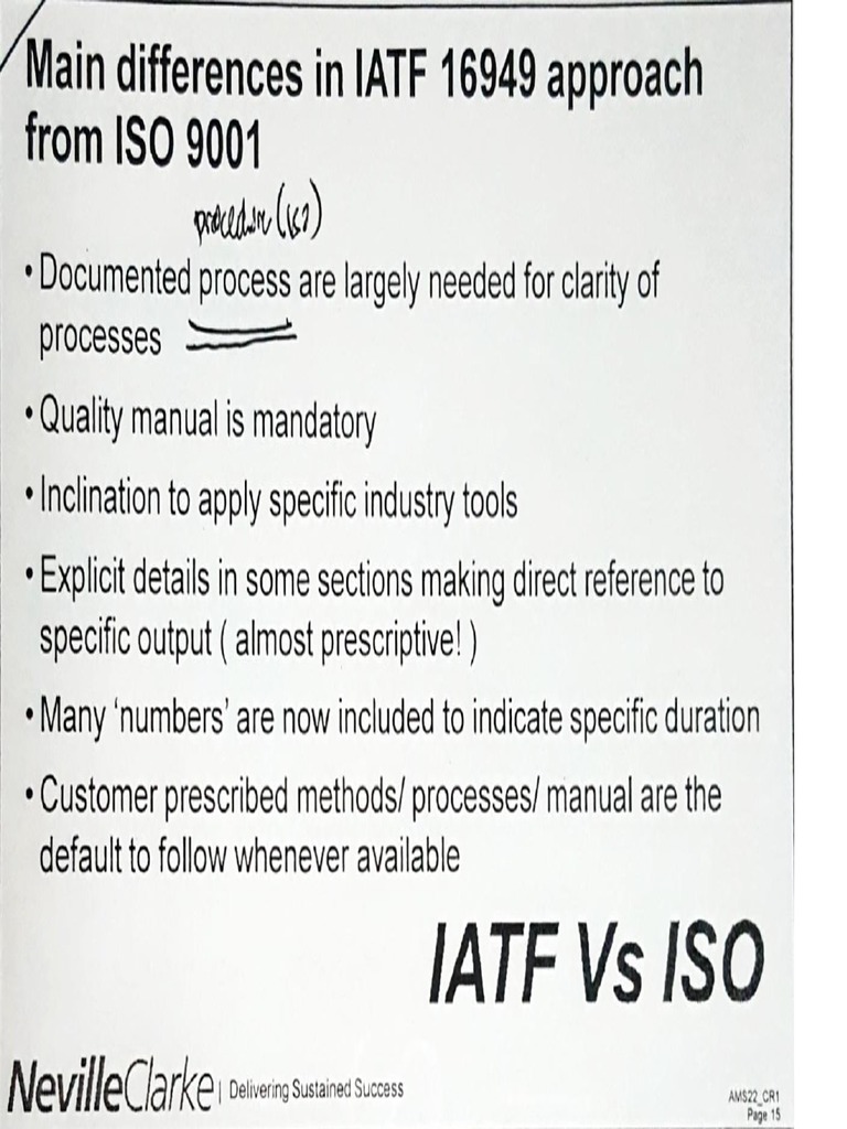 IATF 16949 2016 Interpretation and Implementation 19-20