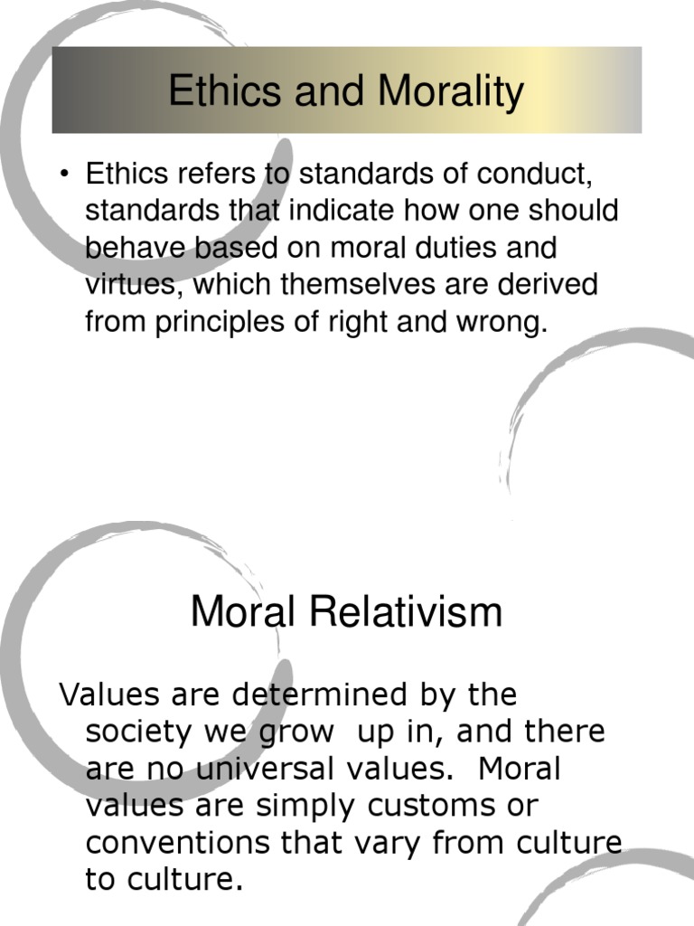 Ethics | PDF | Integrity | Morality