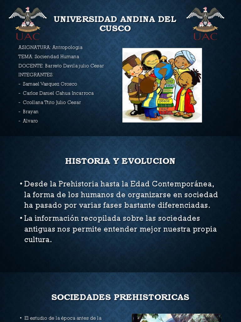 Historia y Evolución de la Sociedad Humana | PDF | Nómada | Sociedad