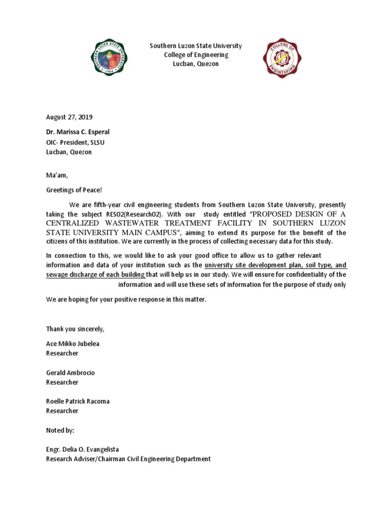 Letter To President | PDF