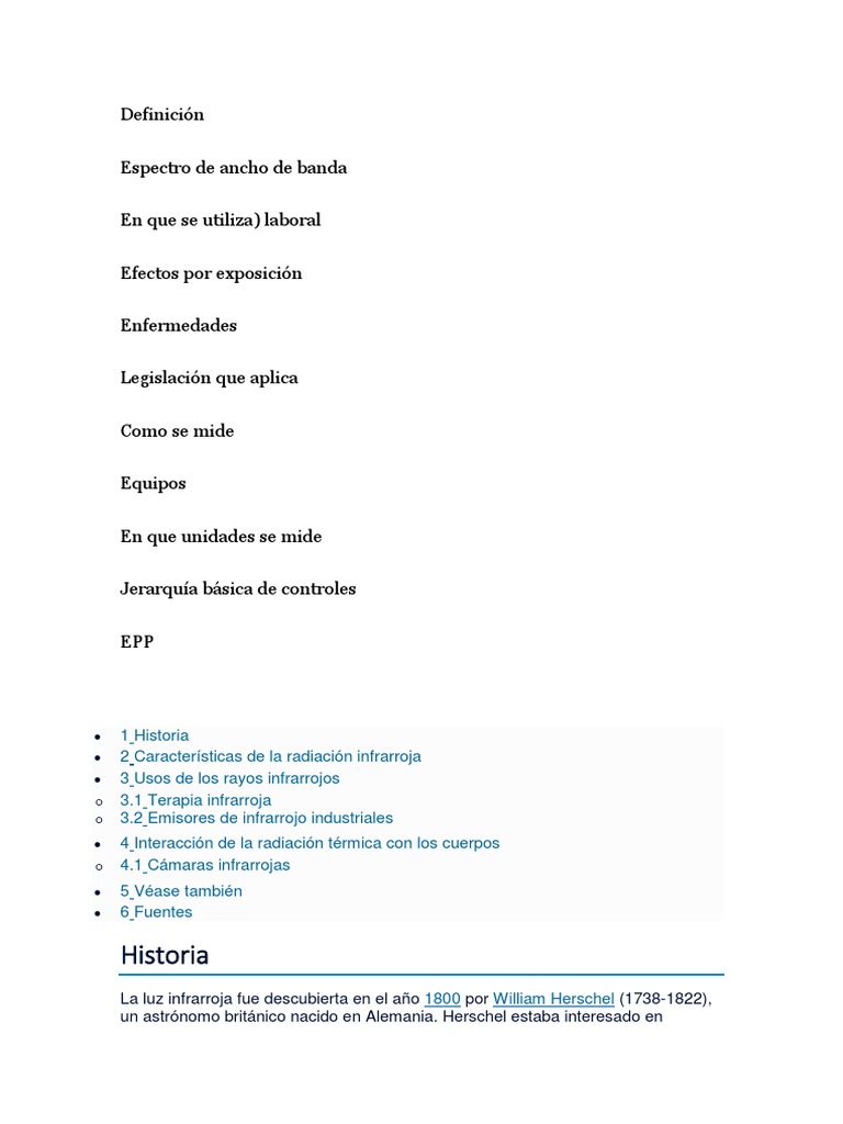 Rayos Infrarojos 1 | PDF | Infrarrojo | Fenomeno fisico