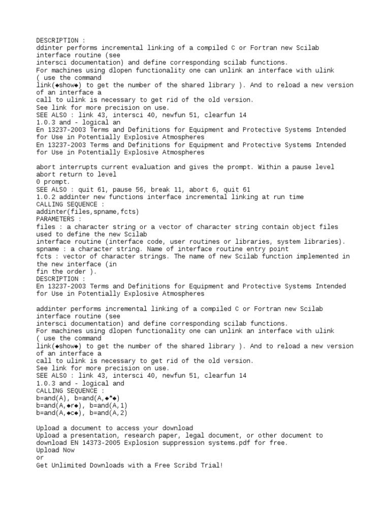 En 13814 | PDF | Subroutine | C (Programming Language)