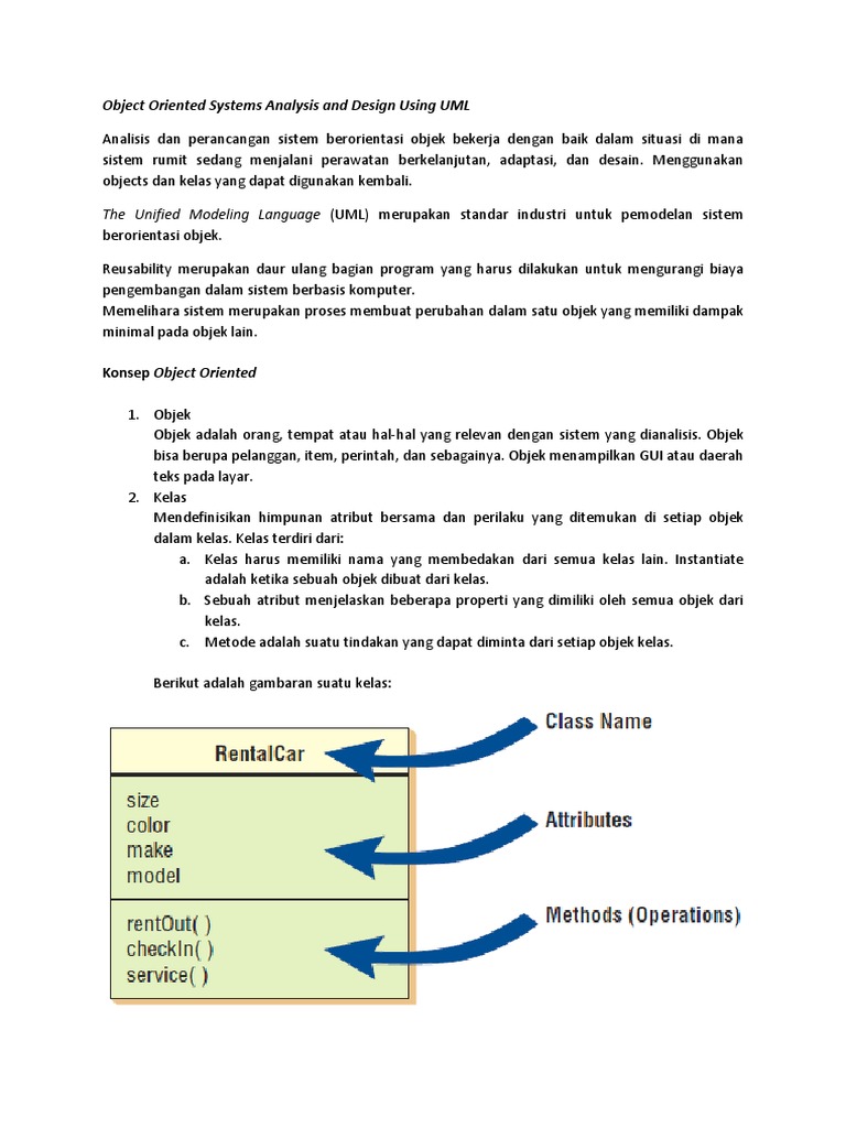 Object Oriented Systems Analysis and Design Using UML | PDF