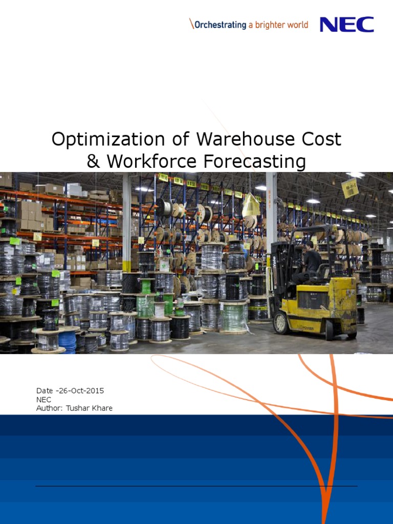 Optimization of Warehouse Cost & Workforce Forecasting: Date - 26-Oct ...