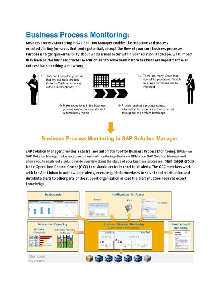 Business Process Monitoring | PDF | Business Process | Information Technology