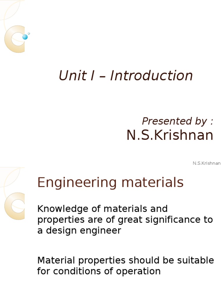 Unit I - Introduction: Automotive Engine Components Design | PDF ...