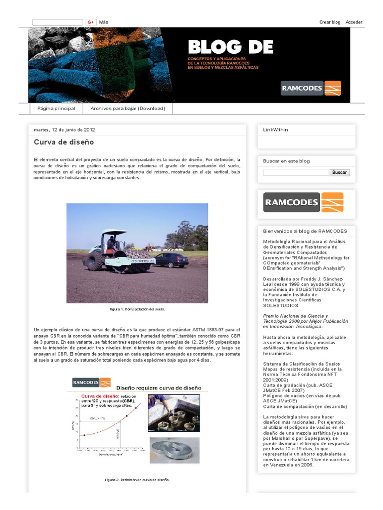 Blog de RAMCODES - Curva de Diseño | PDF | Diseño | Ingeniería Blog de RAMCODES - Curva de Diseño | PDF | Diseño | Ingeniería