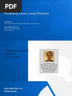 VOSviewer Tutorial: Data Visualization Guide | PDF | Data | Citation