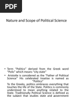Political Science Lecture Notes PDF | PDF | Political Parties | Social ...