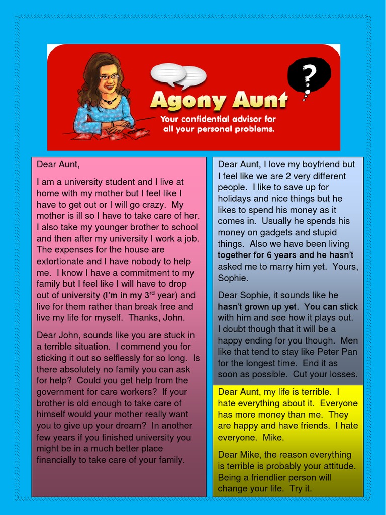 Agony Aunt | PDF