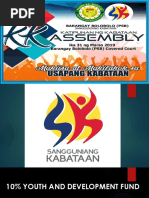 A Activity Design Katipunan NG Kabataan General Assembly I. Background ...