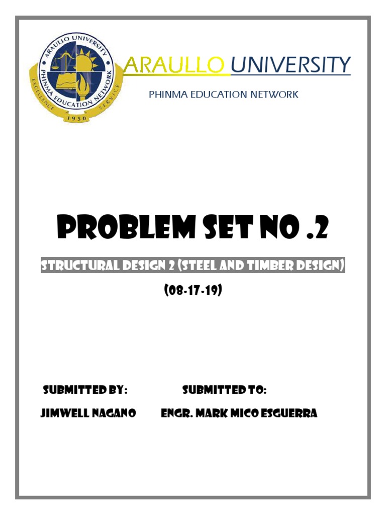 Problem Set No .2: University | PDF