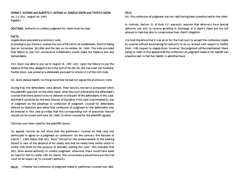 Judgment Validity in Sison Case | PDF | Judgment (Law) | Lawsuit
