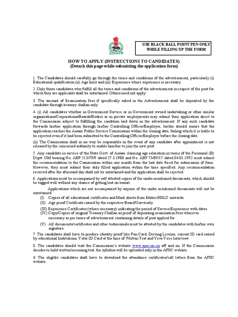 Direct Recruitment Form - New | PDF | Diploma | Academic Degree