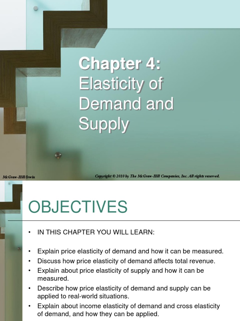 Elasticity of Demand and Supply: Mcgraw-Hill/Irwin | PDF | Price ...