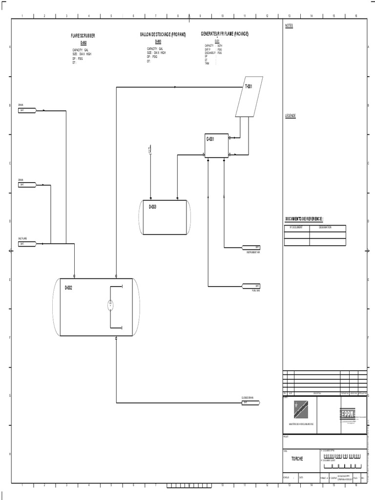 Flare Scrubber Generateur FR Flame (Package) Ballon de Stockage (Propane) | PDF