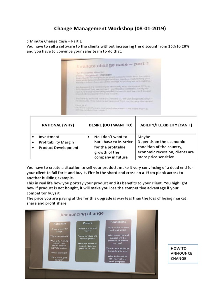 Navigating Change: A Workshop on Effectively Communicating and ...