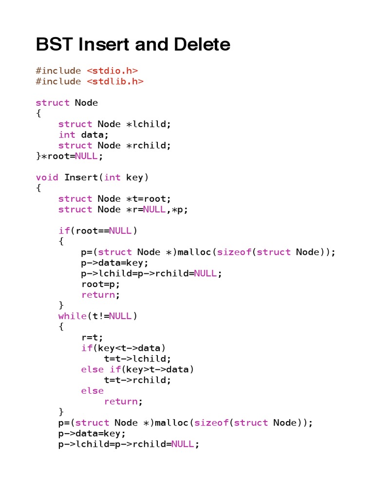Binary Search Tree | PDF | Theoretical Computer Science | Data Management