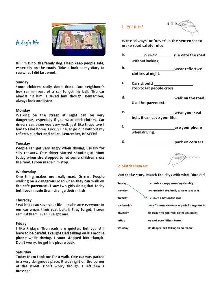 Learning English 1 | PDF | Road