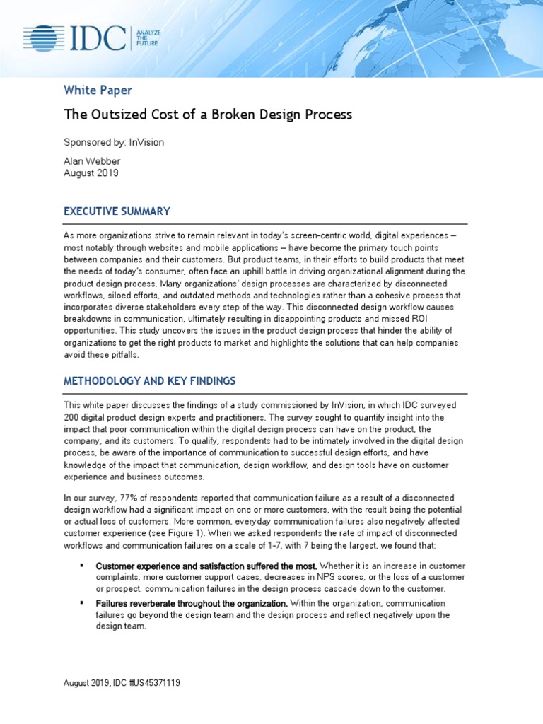 Design System Whitepaper IDC | PDF | Business Process | Design