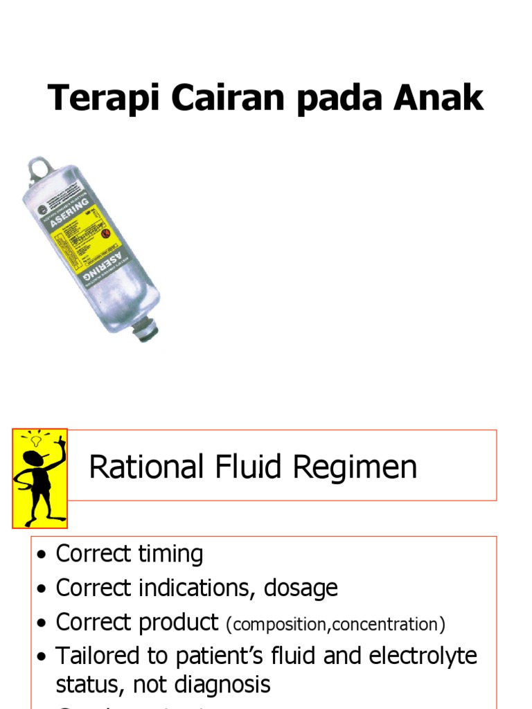 Terapi Cairan PD Anak | PDF | Lactic Acid | Medical Specialties