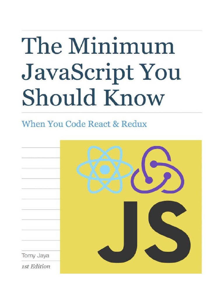 The Minimum Javascript You Should Know | PDF | Inheritance (Object ...