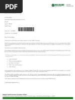 Medical Insurance Premium Receipt 2019-20 | PDF | Deductible | Insurance