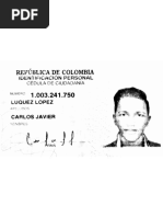 Cedula Alexander | PDF