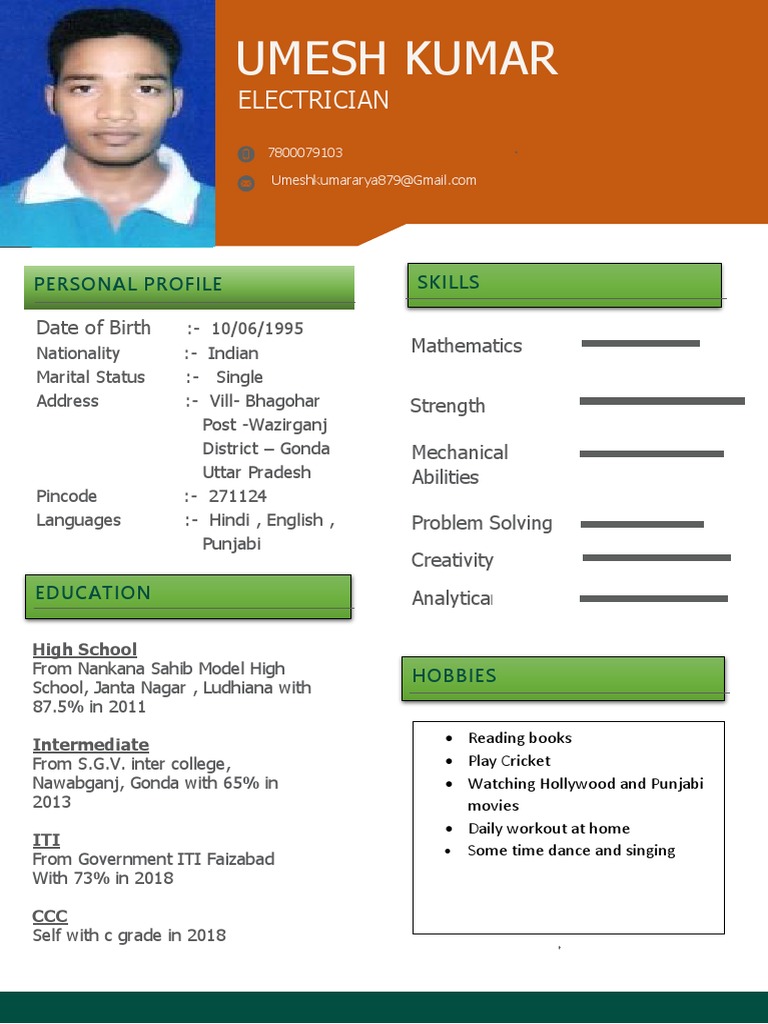 Umesh Kumar Resume | PDF