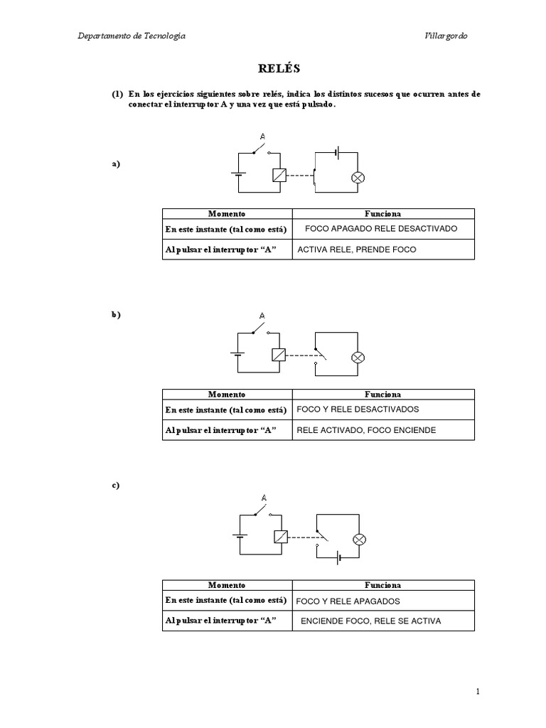 Reles | PDF | Relé | Equipo